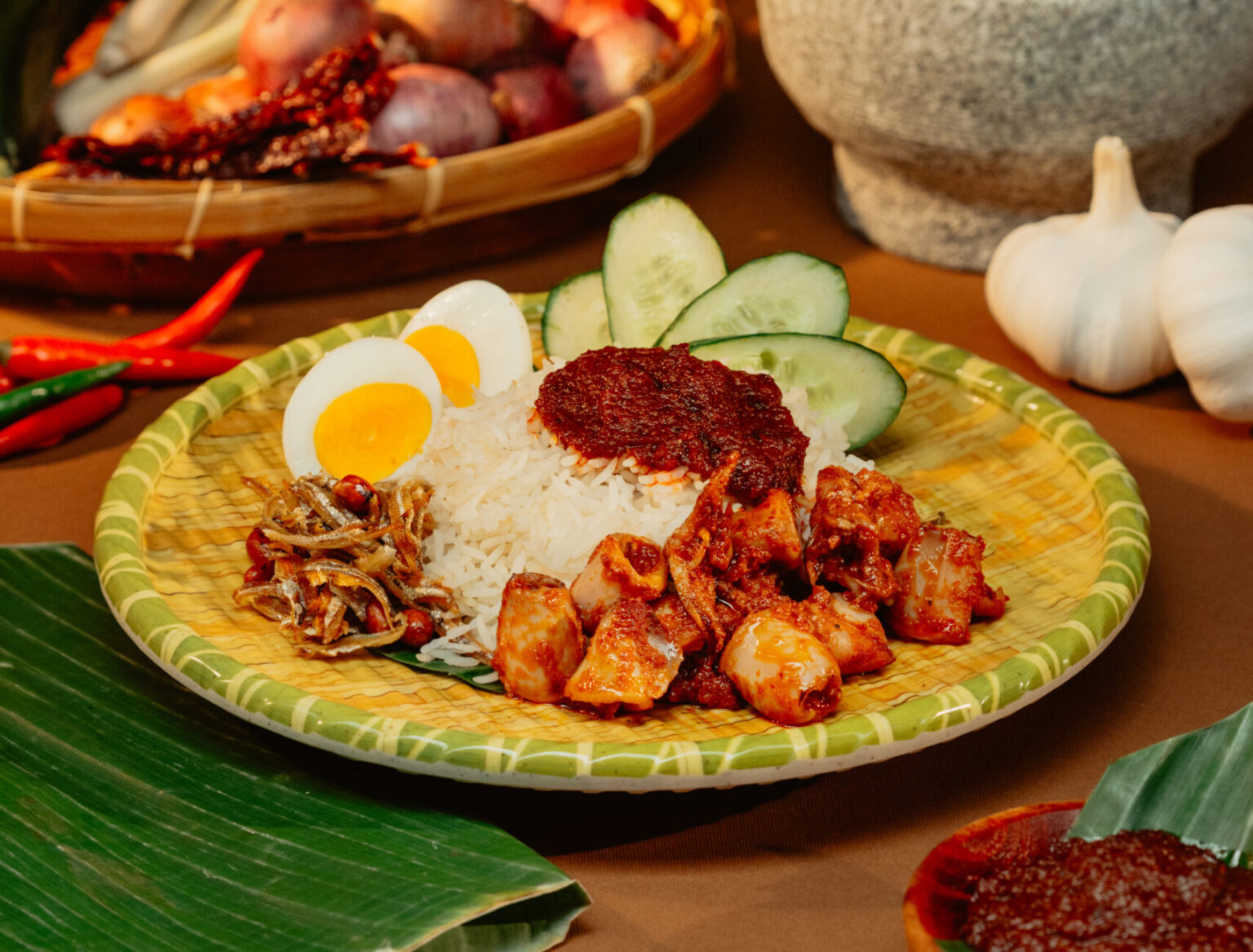 Menu- Nasi Lemak Sambal Lesung